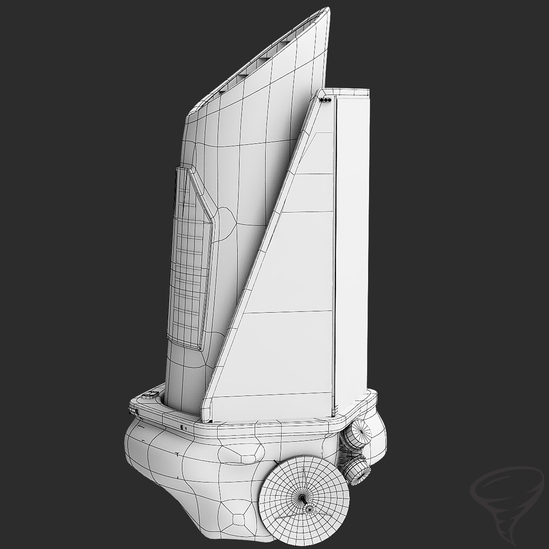 Kepler Telescope 3d Model