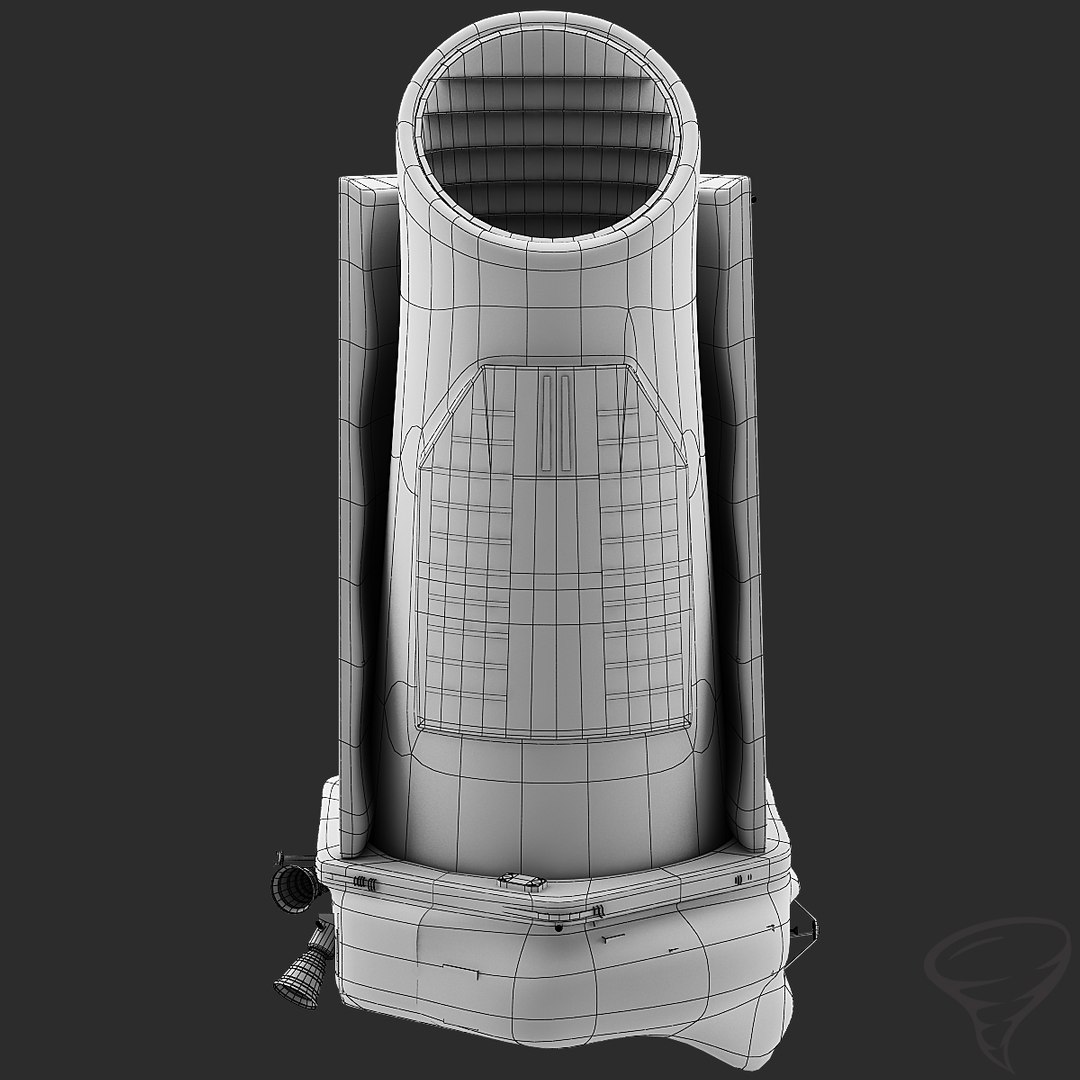 Kepler Telescope 3d Model