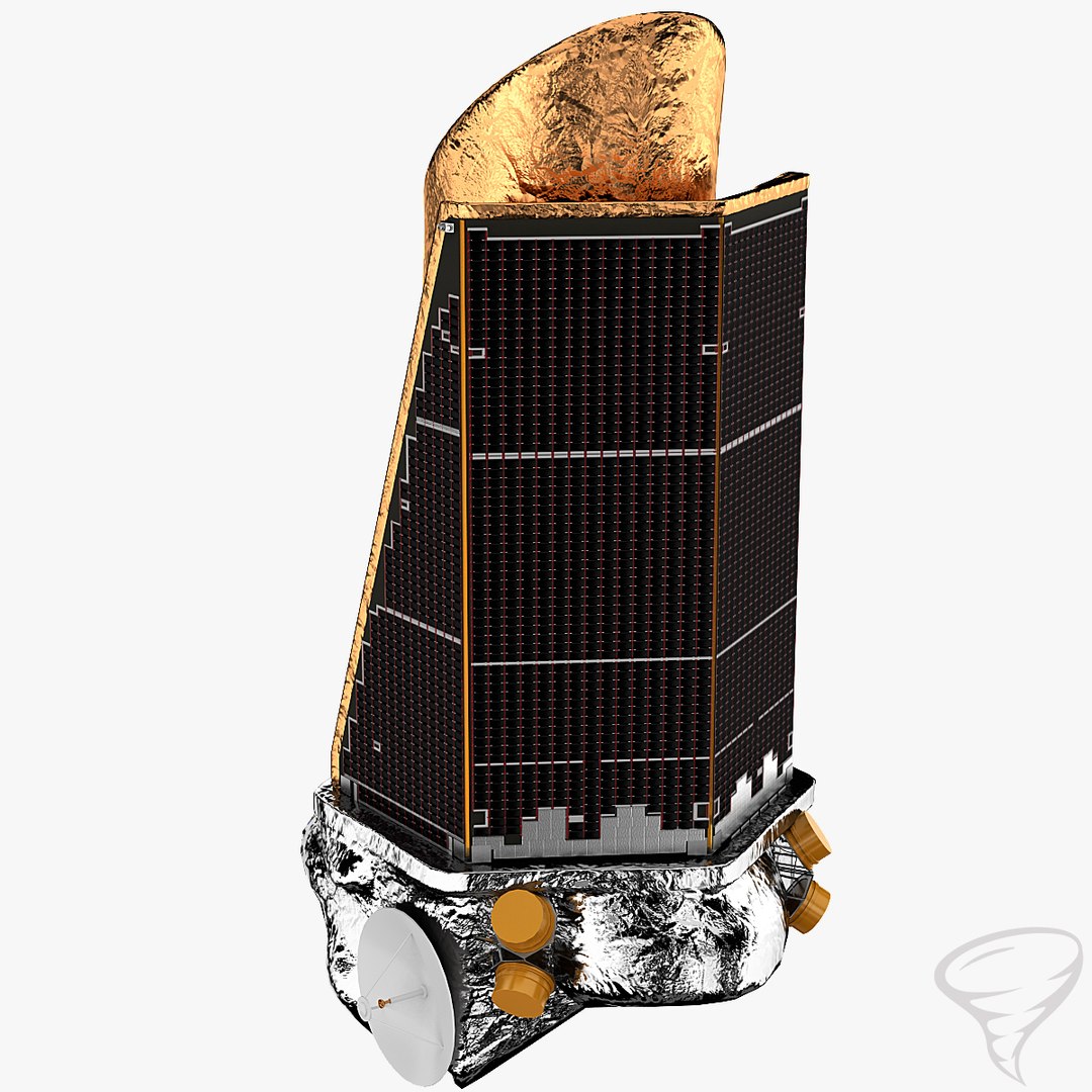 Kepler Telescope 3d Model