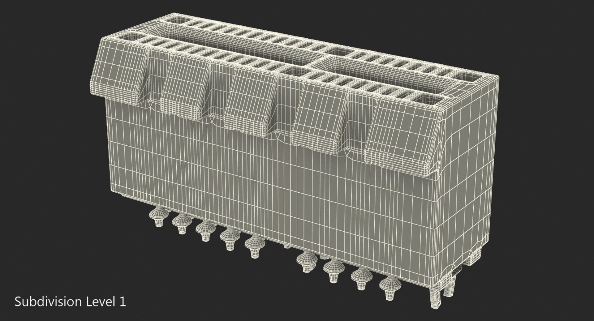 Pci Express Connector 3D Model - TurboSquid 1427144