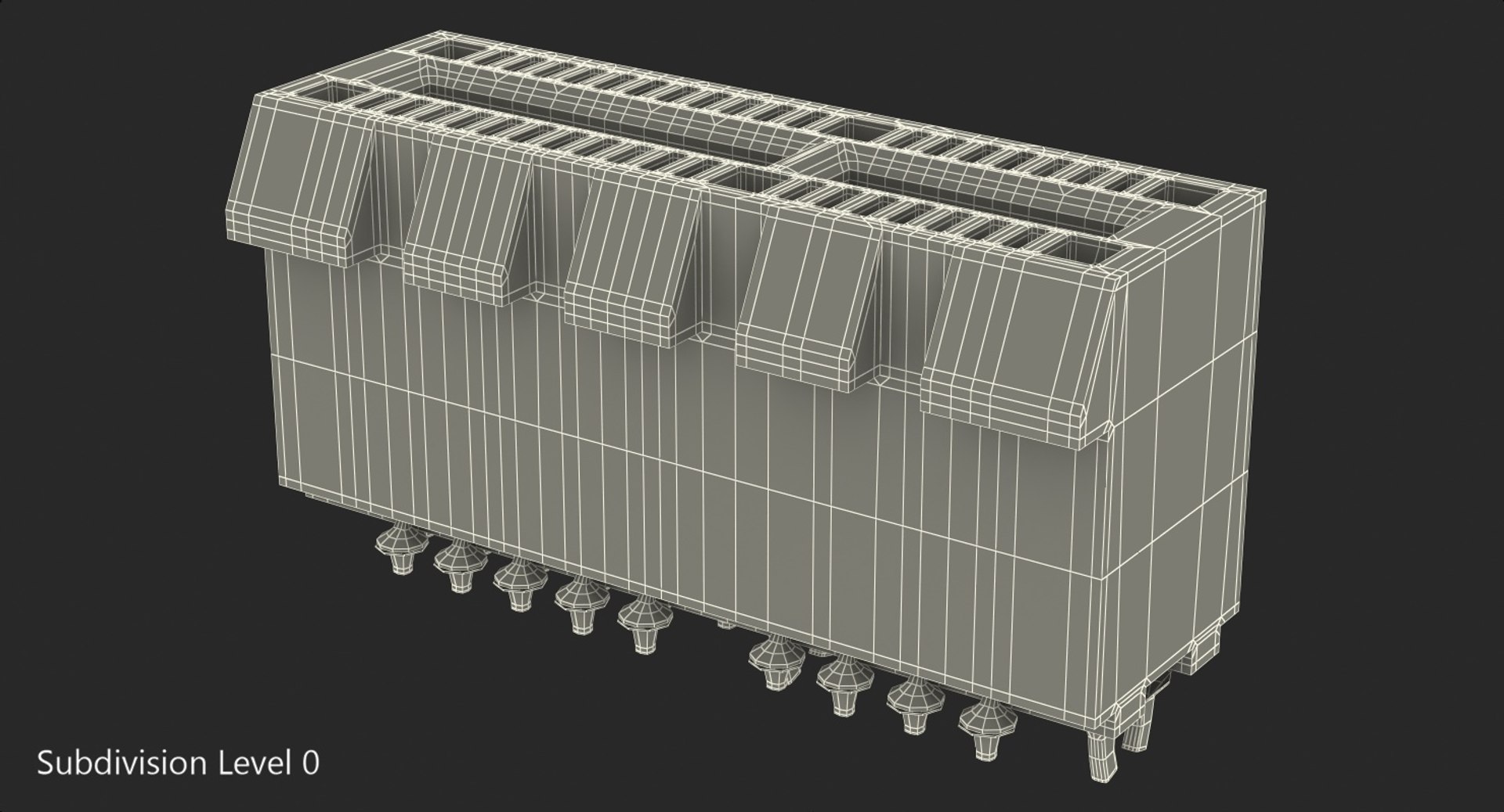 Pci Express Connector 3D Model - TurboSquid 1427144