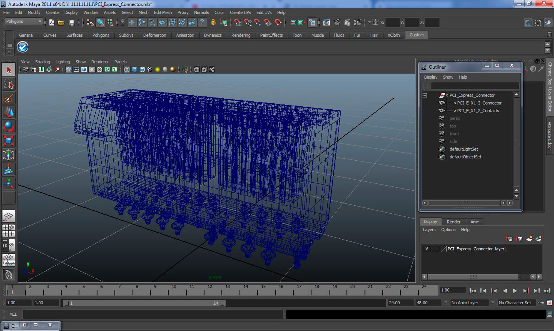 Pci Express Connector 3D Model - TurboSquid 1427144