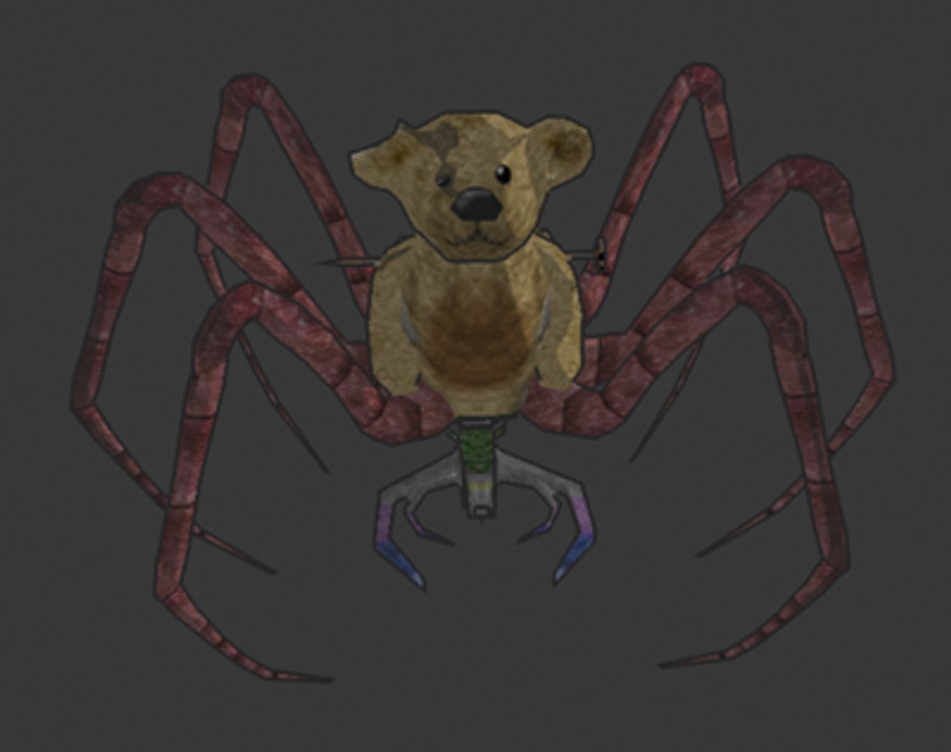 3ds Spider Bear