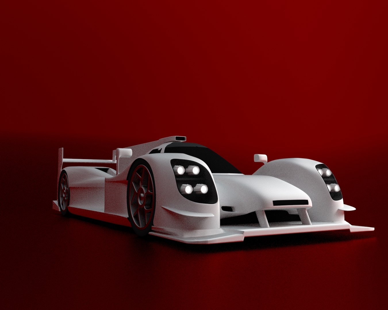 2014 Lmp1 3d Model