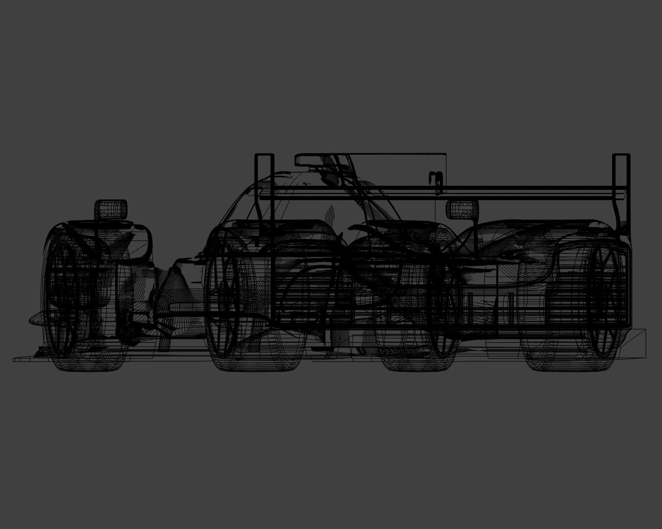 2014 Lmp1 3d Model
