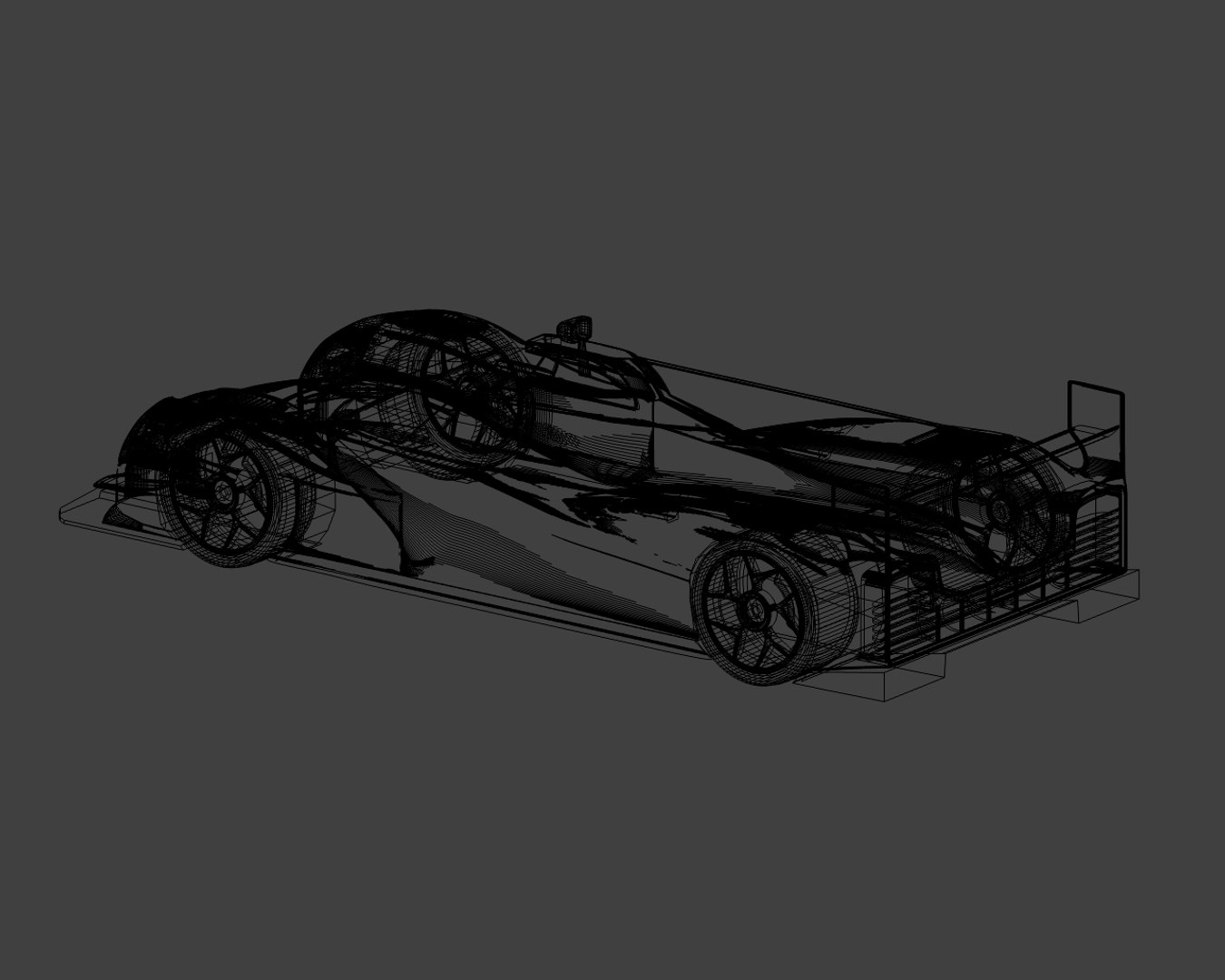 2014 Lmp1 3d Model