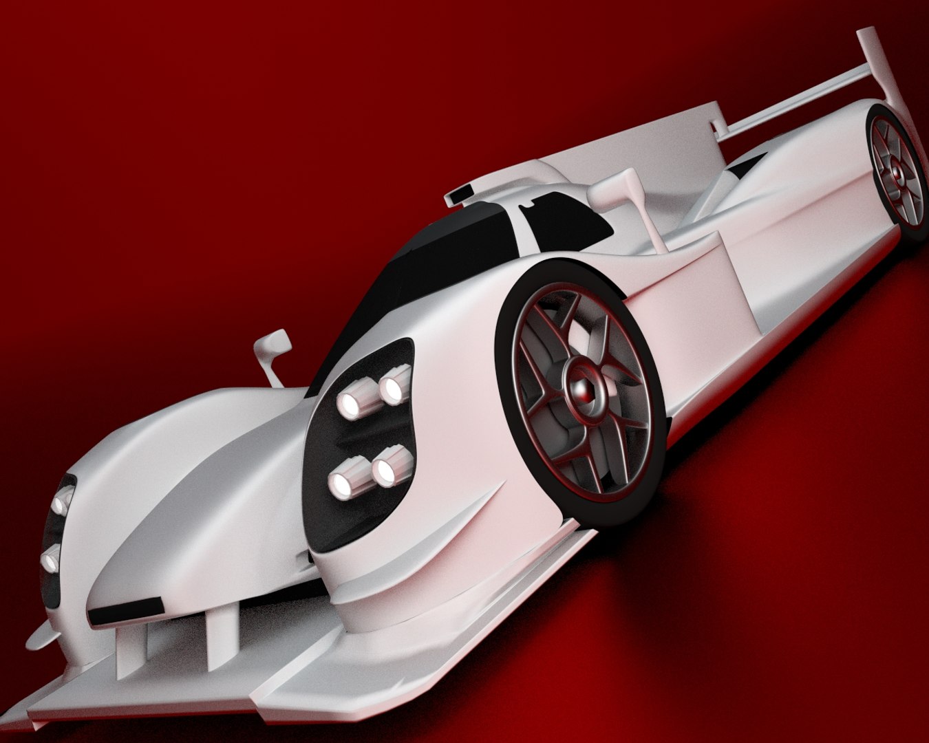 2014 Lmp1 3d Model