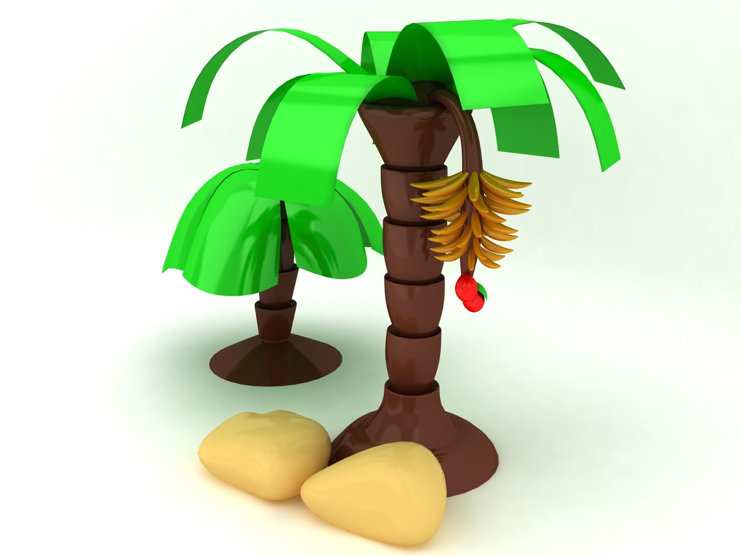 Cartoon Tree 3d Max