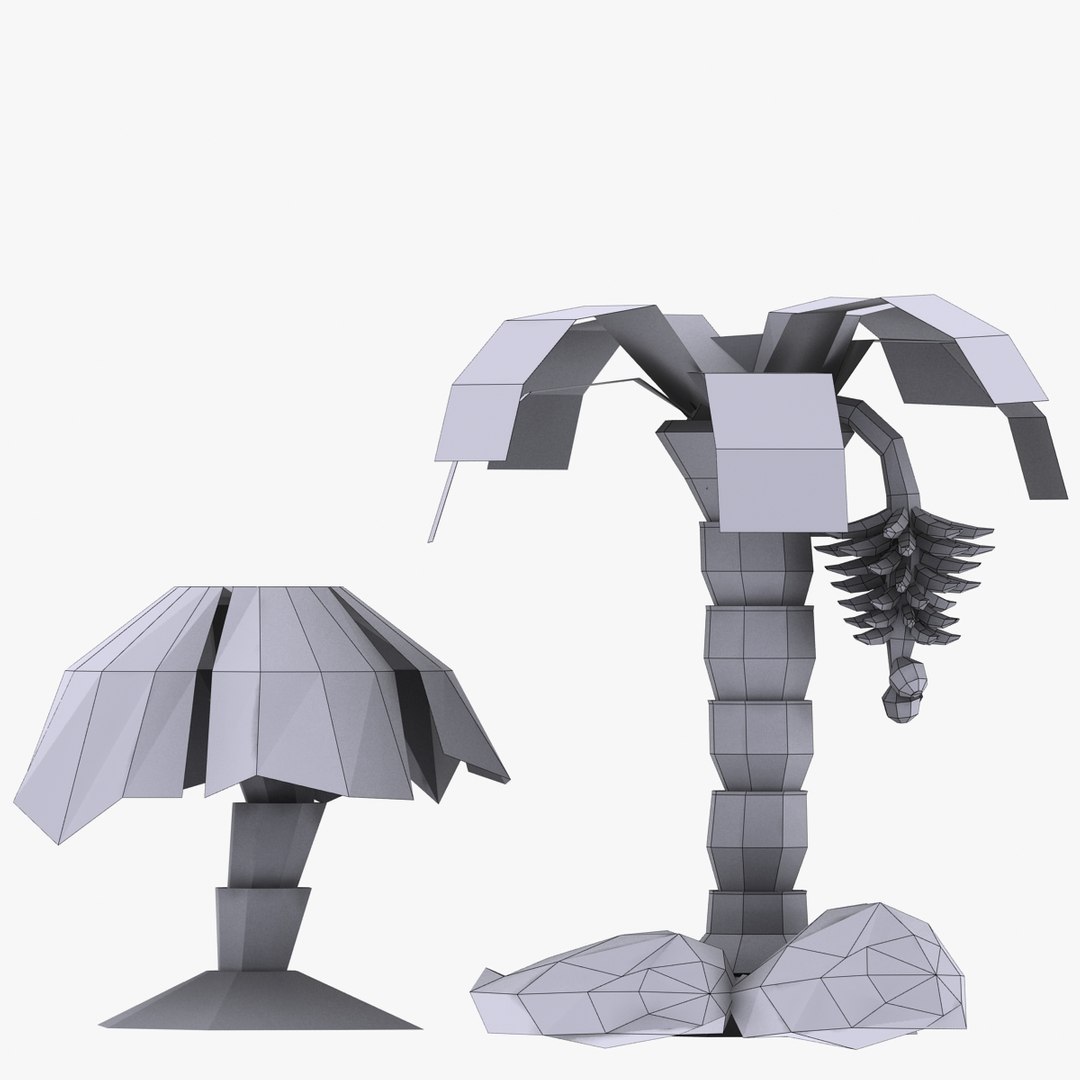 Cartoon Tree 3d Max