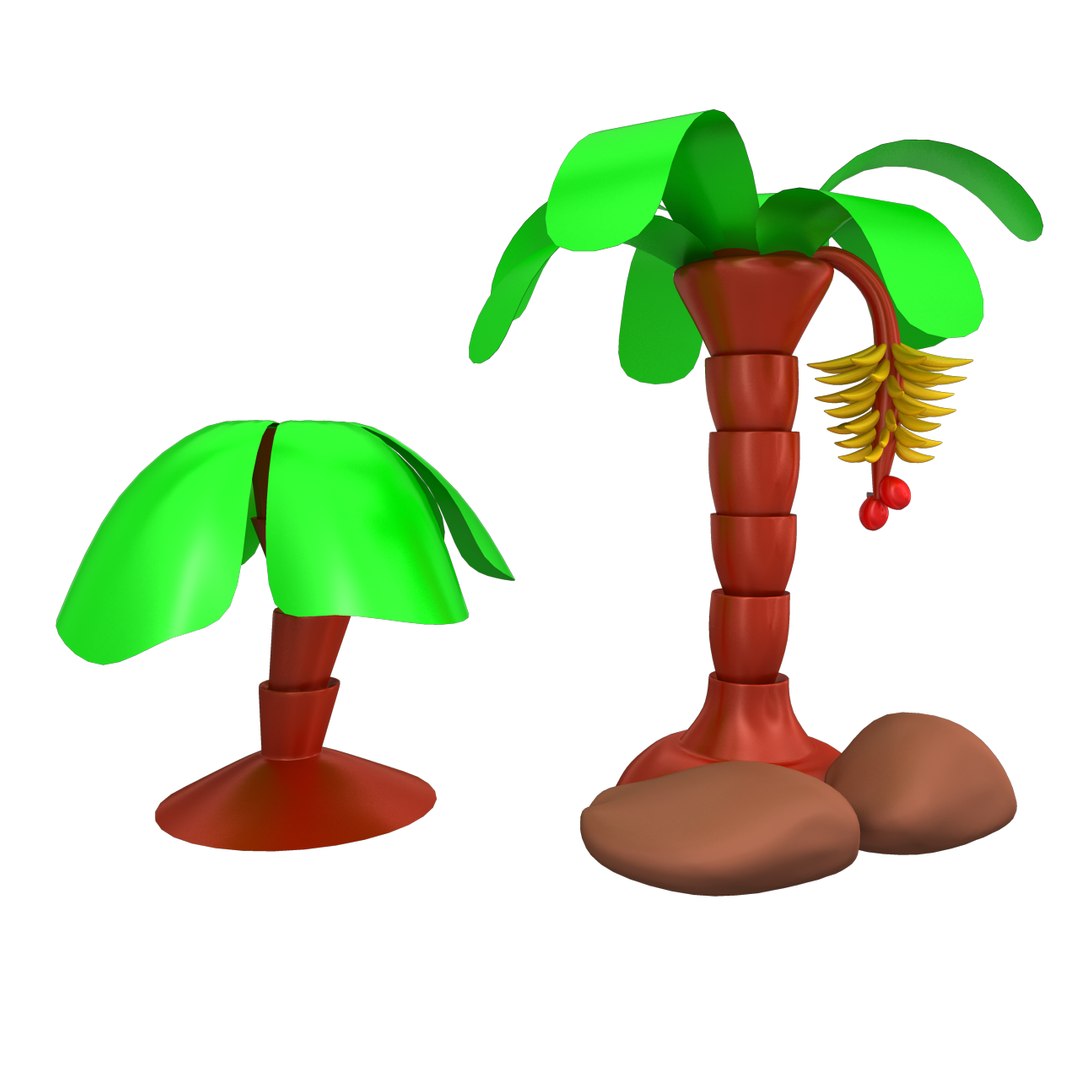 Cartoon Tree 3d Max