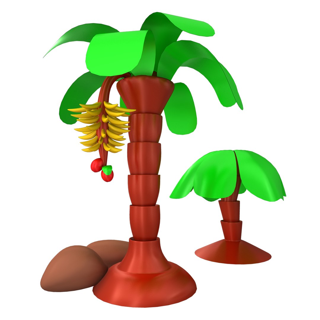 Cartoon Tree 3d Max