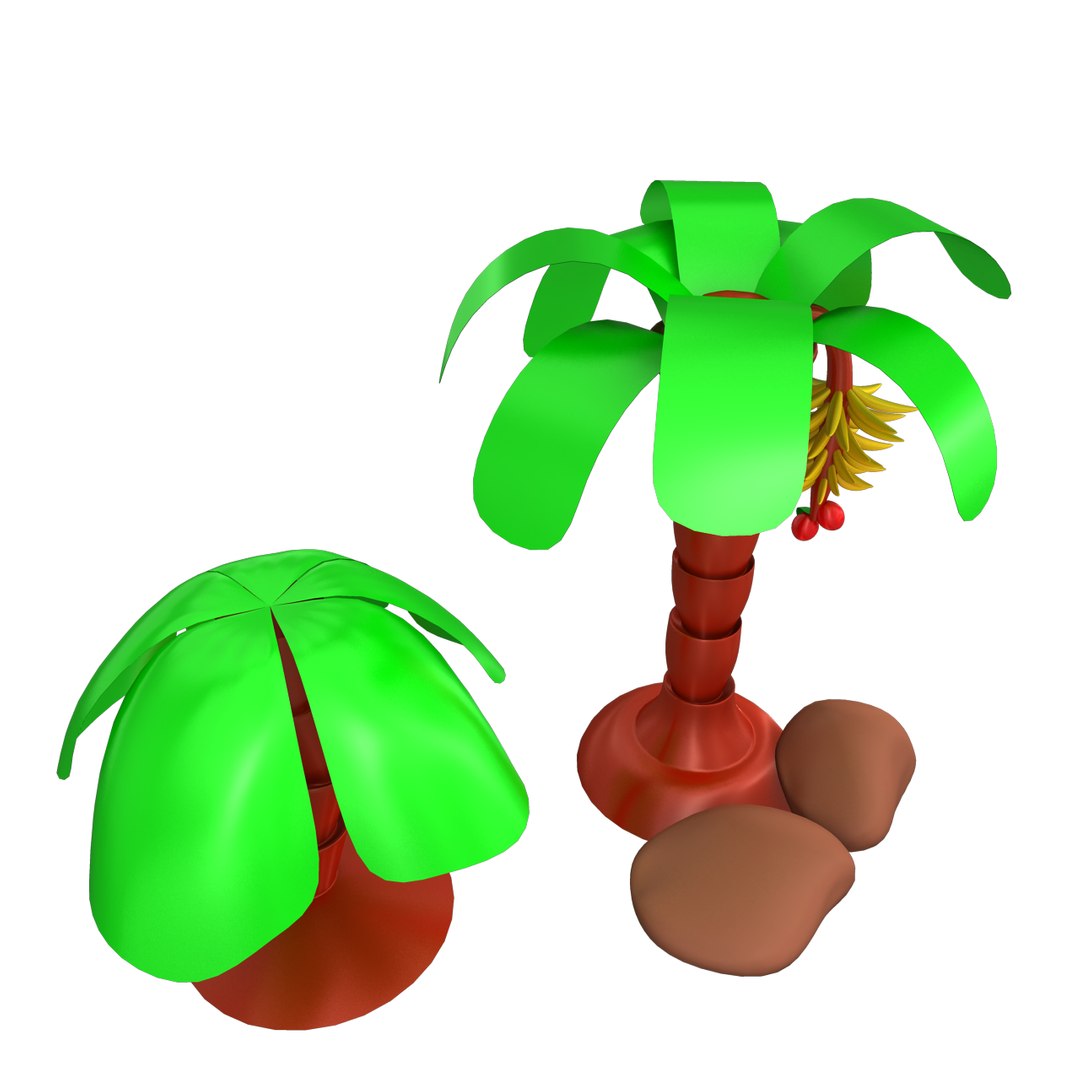 Cartoon Tree 3d Max