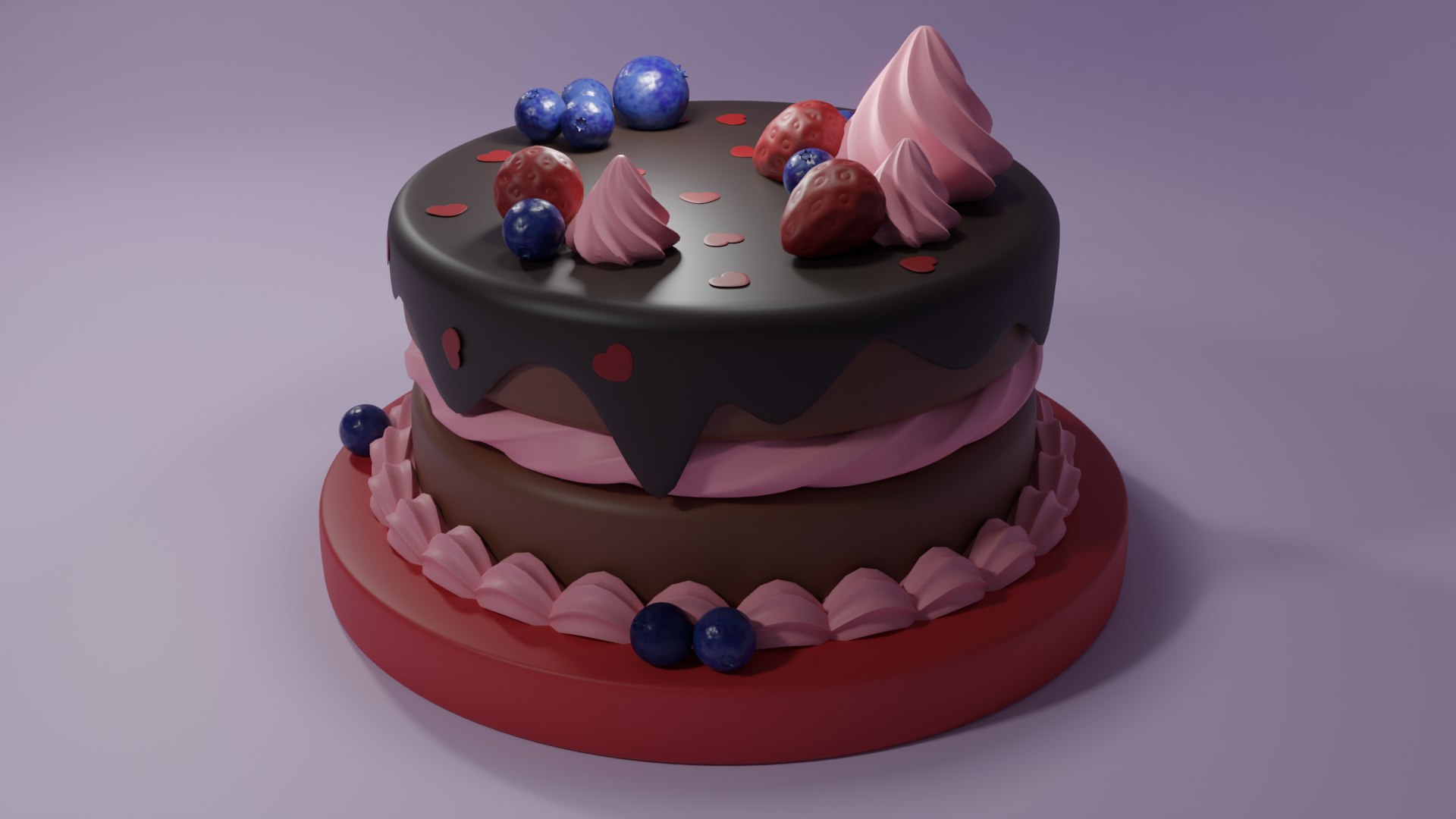 Cake 3D Model - TurboSquid 2365496
