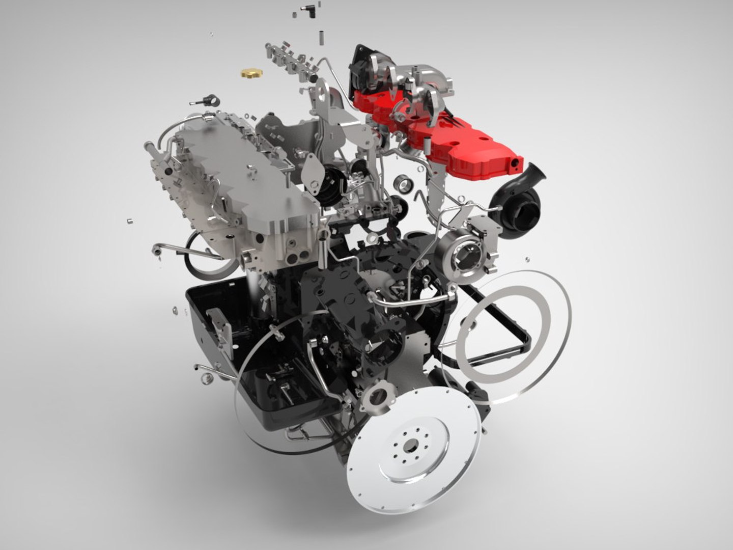 3D model engine animations - TurboSquid 1427149