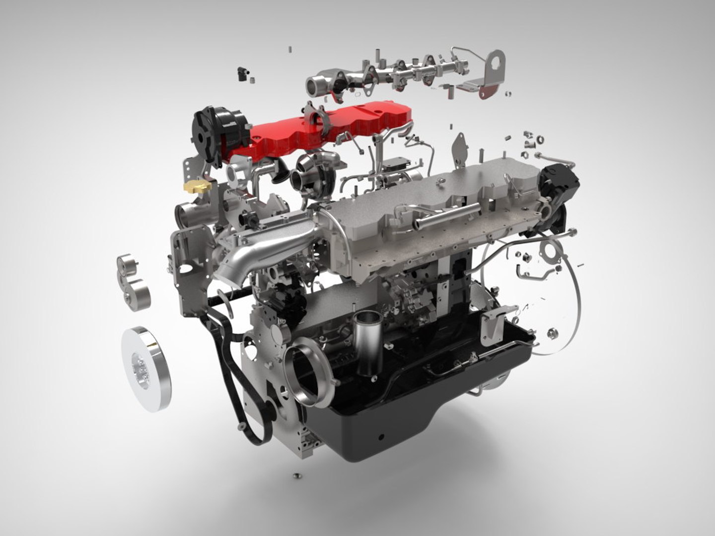 3D model engine animations - TurboSquid 1427149