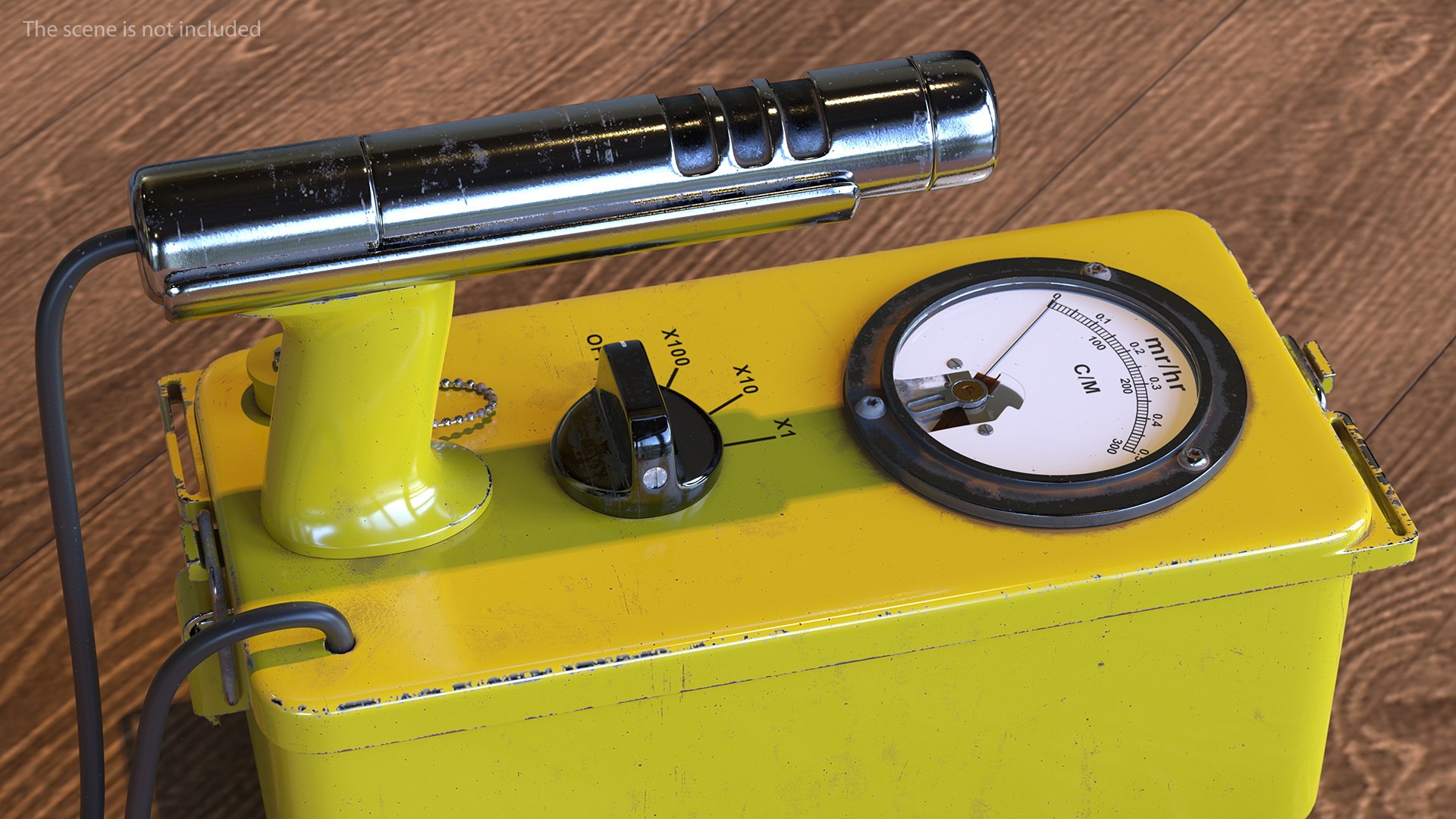 Cold war geiger counter 3D - TurboSquid 1595795