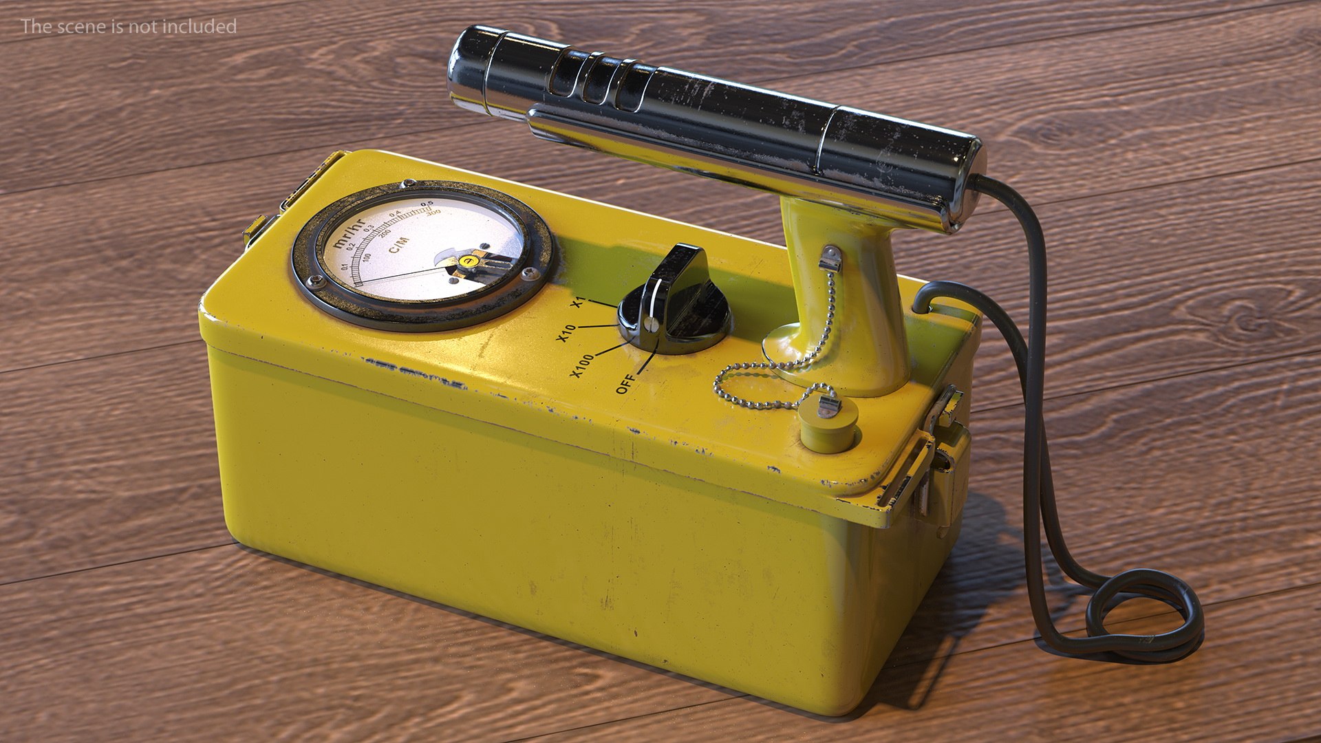 Cold war geiger counter 3D - TurboSquid 1595795