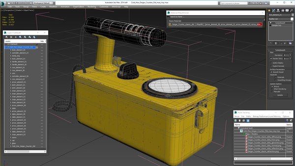 Cold war geiger counter 3D - TurboSquid 1595795