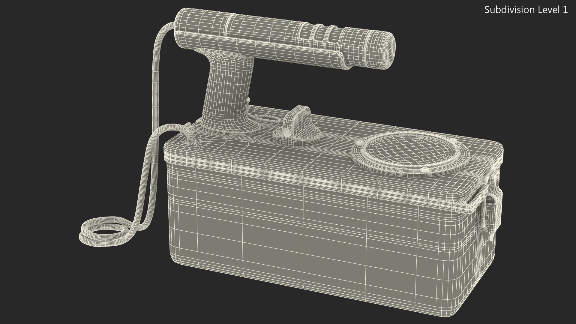 Cold war geiger counter 3D - TurboSquid 1595795