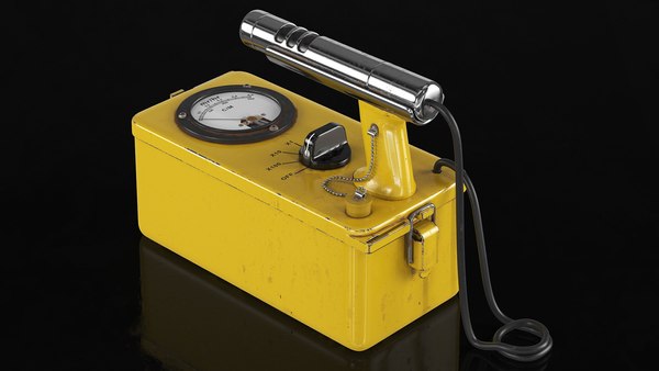 Cold war geiger counter 3D - TurboSquid 1595795