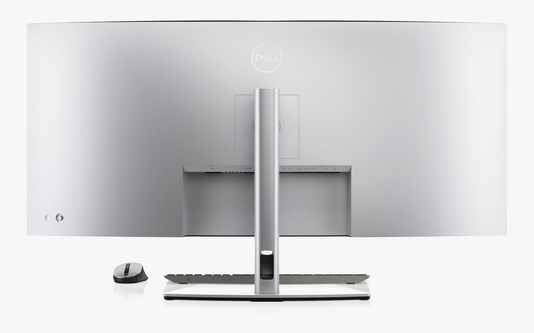 Dell Desktop Set U4021QW KM7321W Model - TurboSquid 2112453