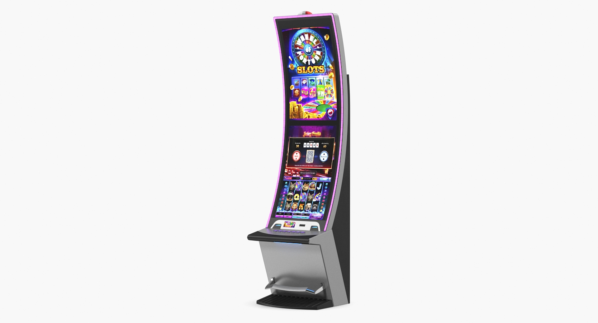 3D Casino Slot Machine Generic - TurboSquid 1359060