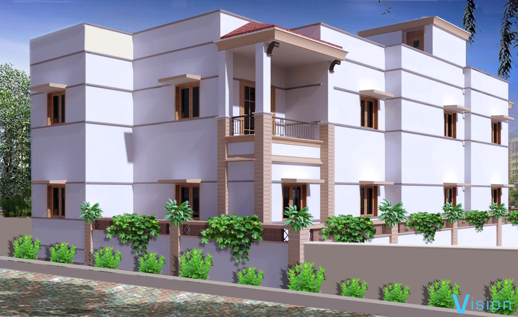 3D Bungalow Revit 2016 Model - TurboSquid 1278294