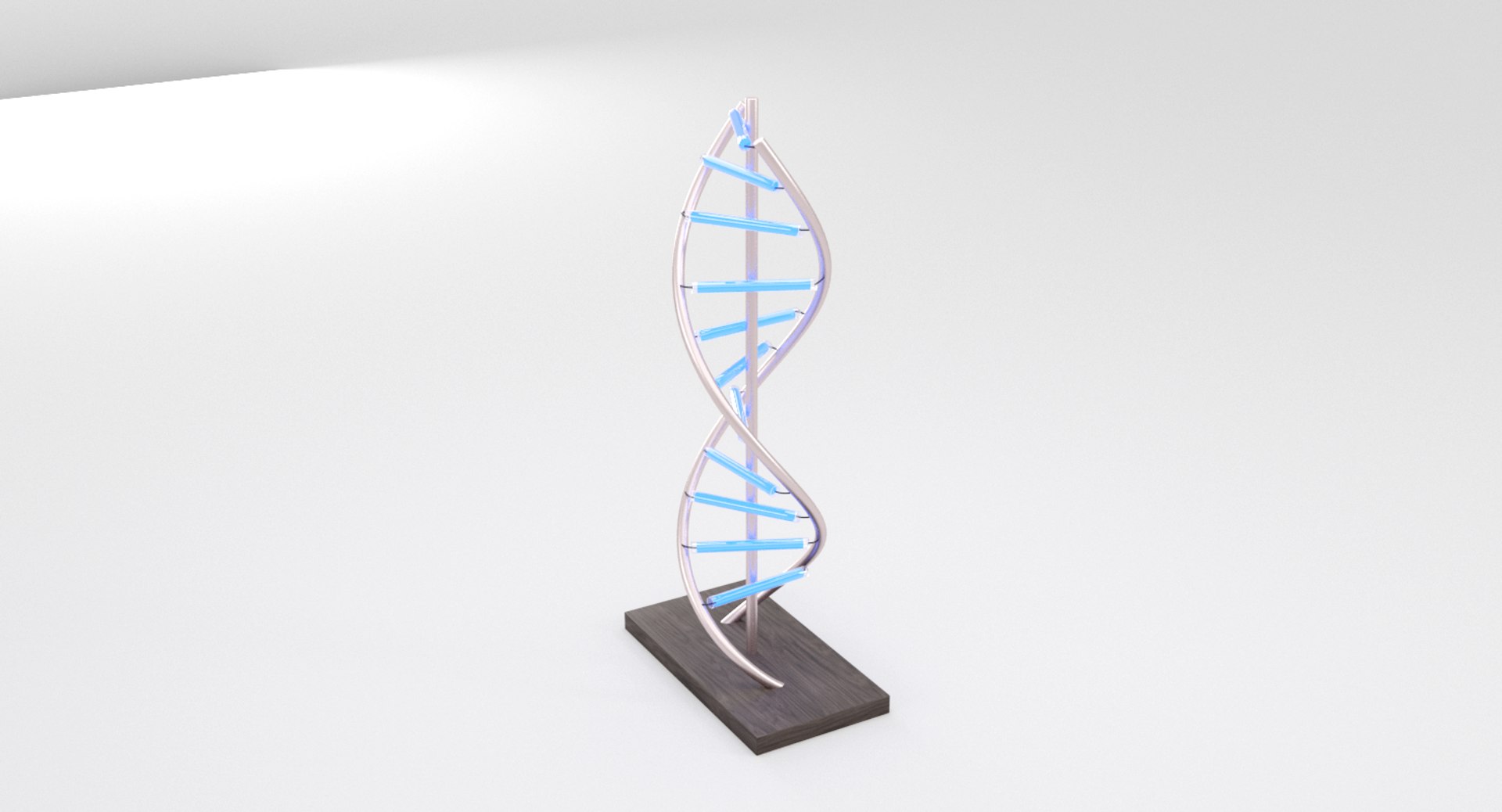 3D Led Dna Lamp Interior - TurboSquid 1265007