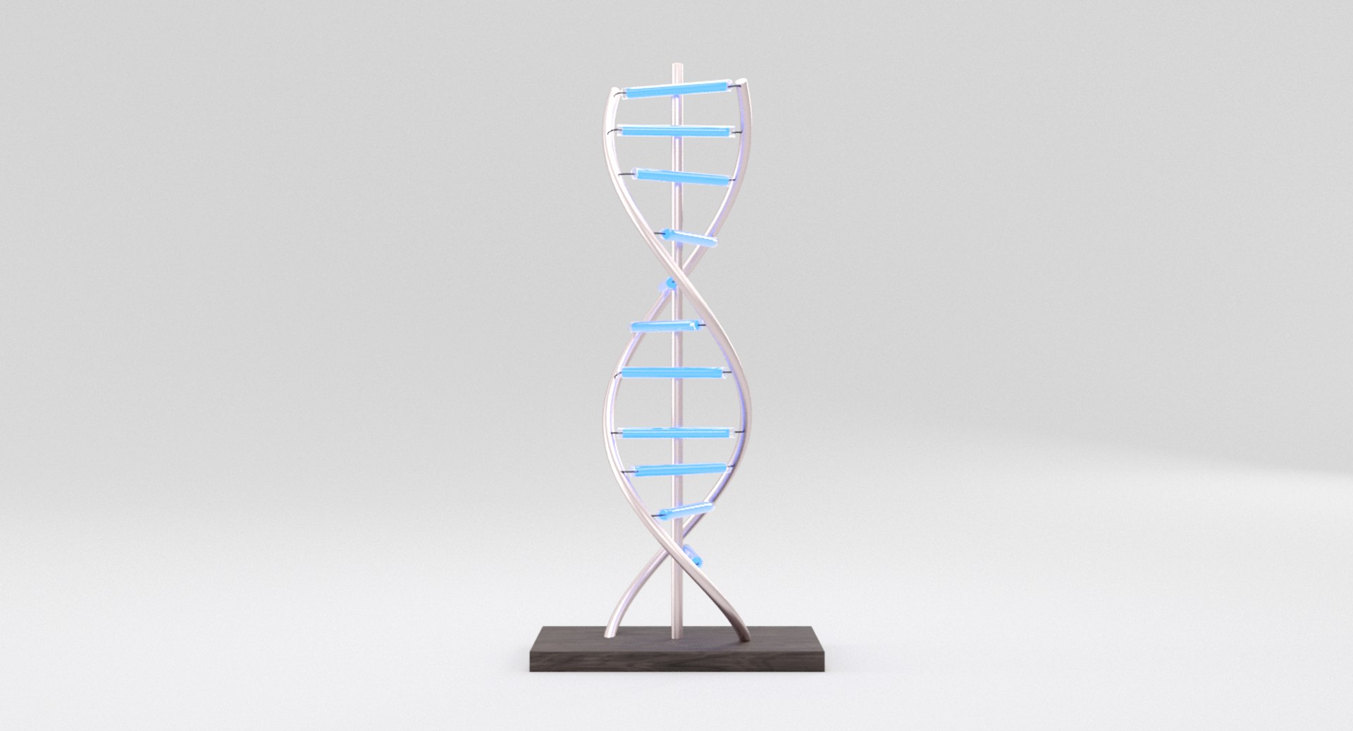 3D Led Dna Lamp Interior - TurboSquid 1265007