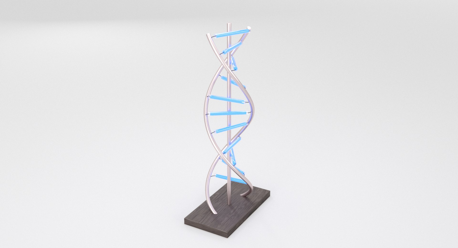 3D Led Dna Lamp Interior - TurboSquid 1265007