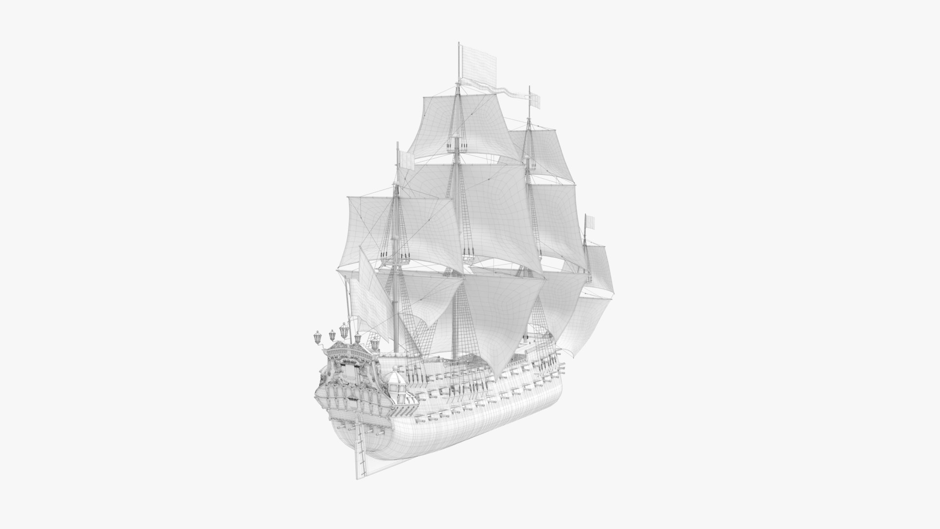 3D Ghost Ship - TurboSquid 2472053