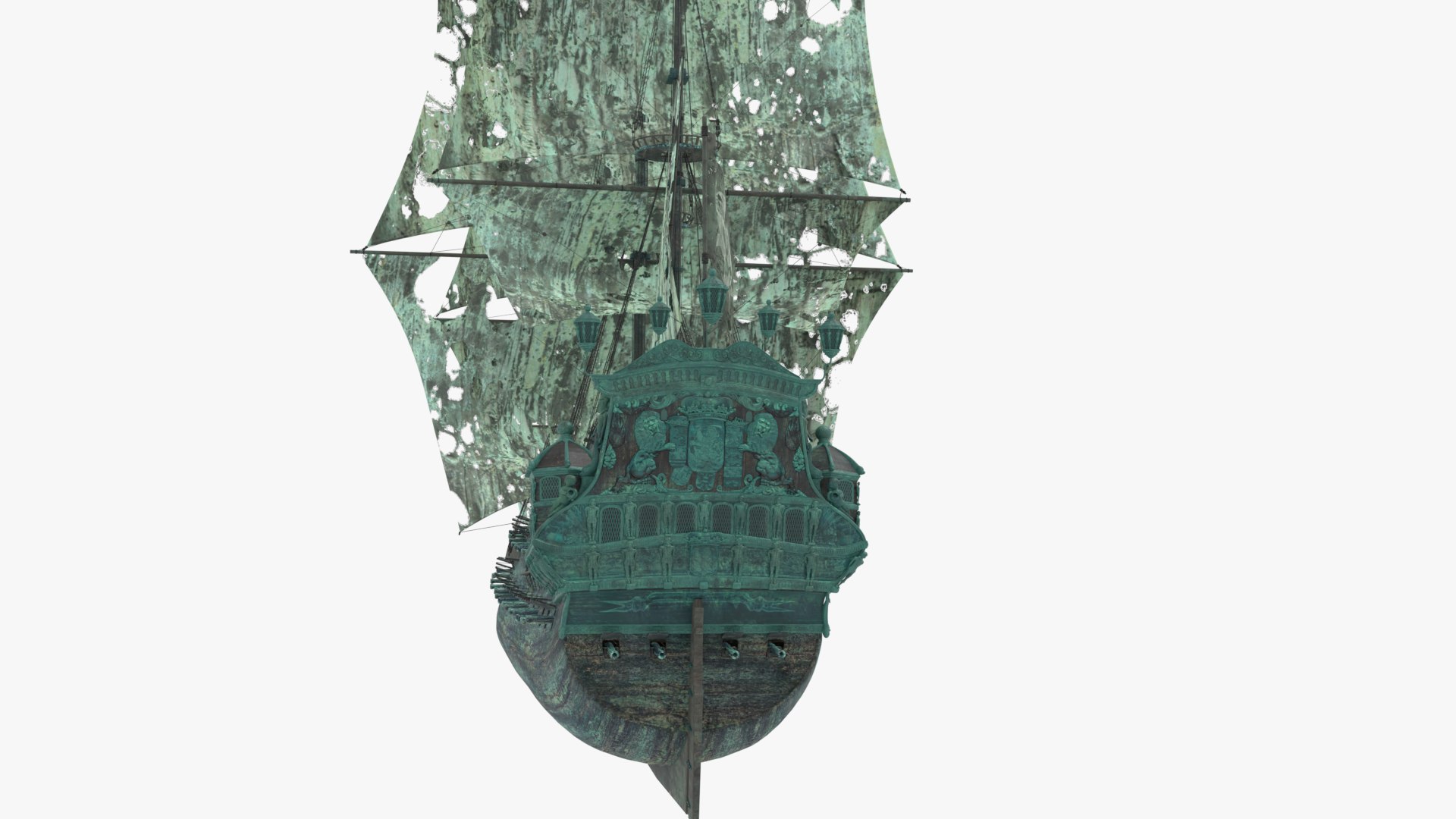 3D Ghost Ship - TurboSquid 2472053