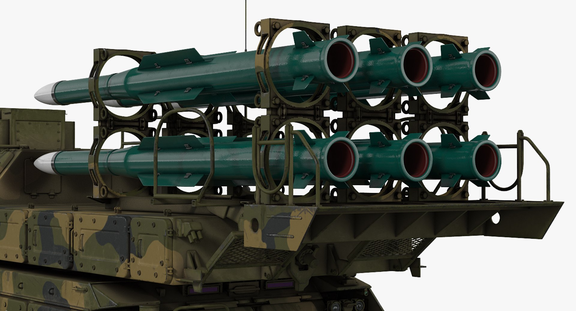 Buk m3 surface air missile 3D model - TurboSquid 1300254