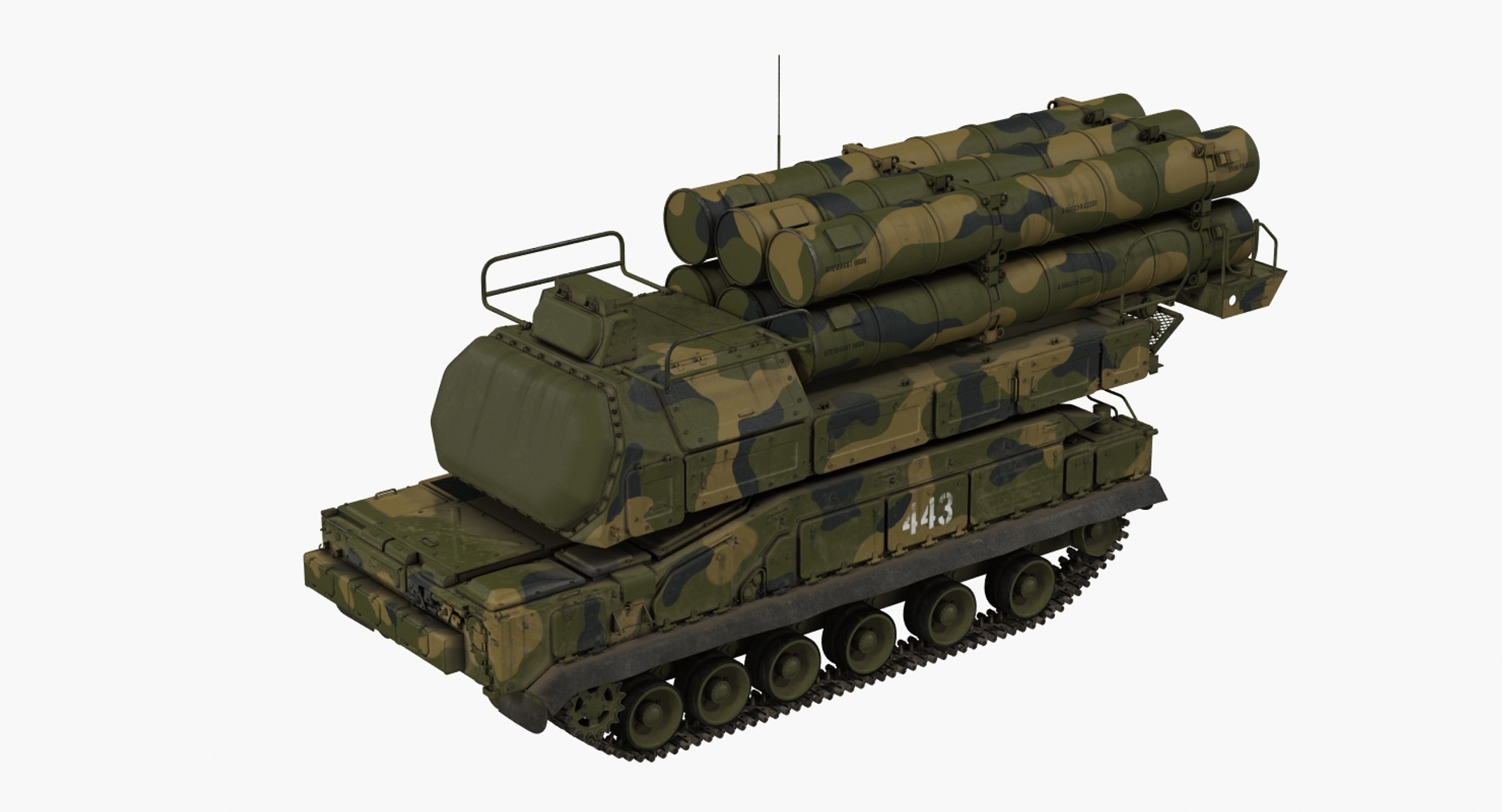 Buk M3 Surface Air Missile 3D Model - TurboSquid 1300254