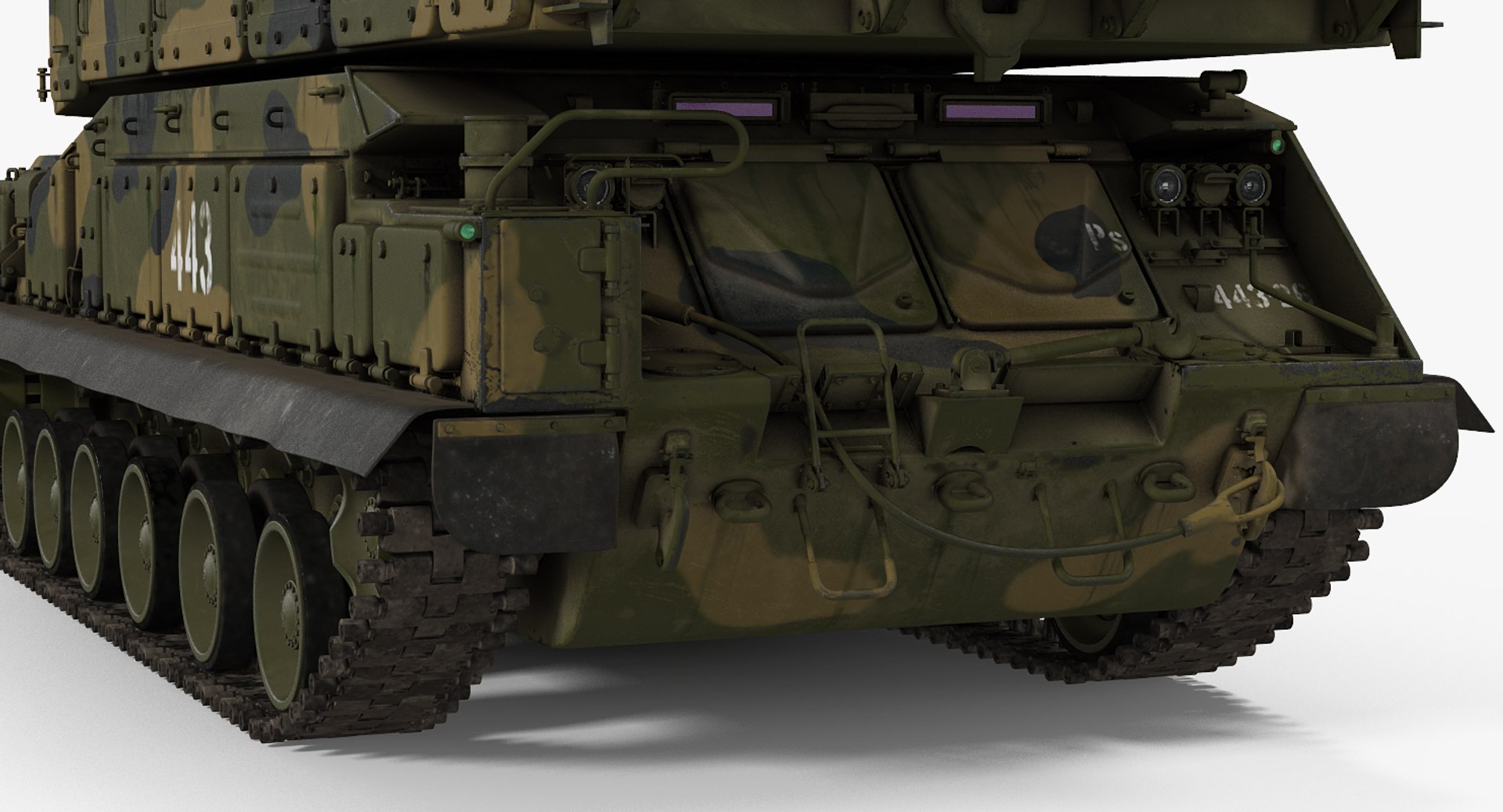 Buk m3 surface air missile 3D model - TurboSquid 1300254