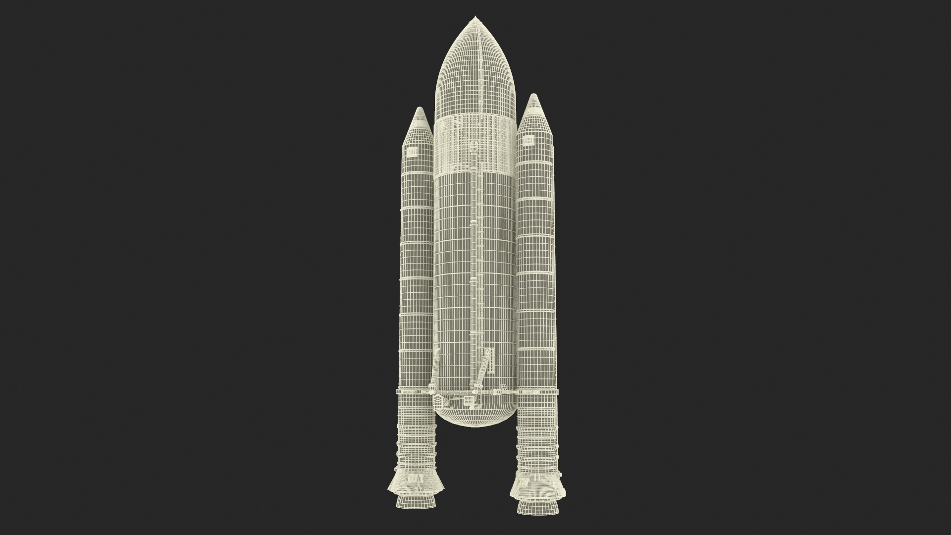 Space Shuttle External Tank And Rocket Boosters 3D Model - TurboSquid ...