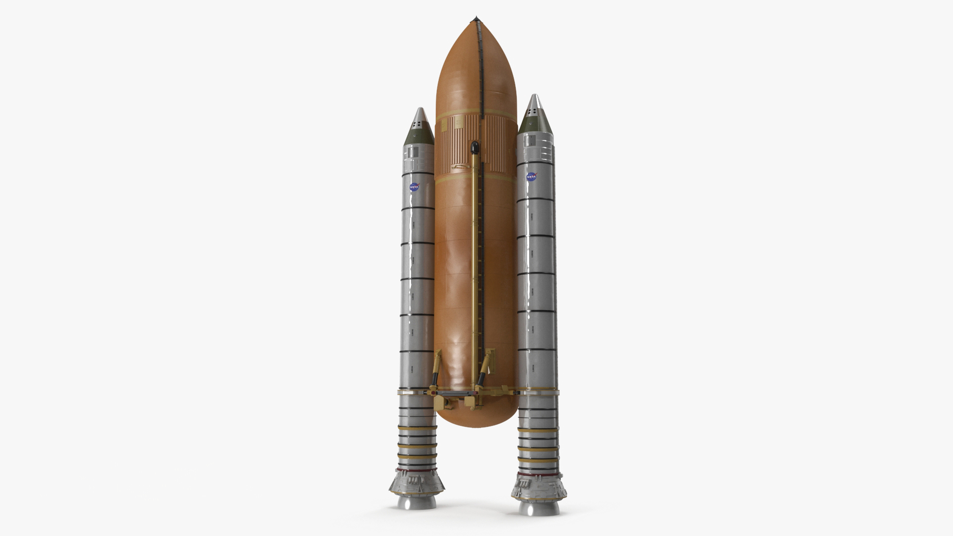 Space Shuttle External Tank And Rocket Boosters 3D Model - TurboSquid ...