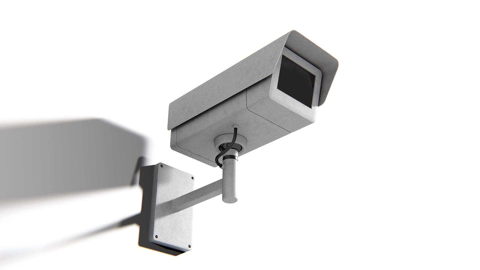 3D Generic Security Camera 02 PBR Model - TurboSquid 2367883