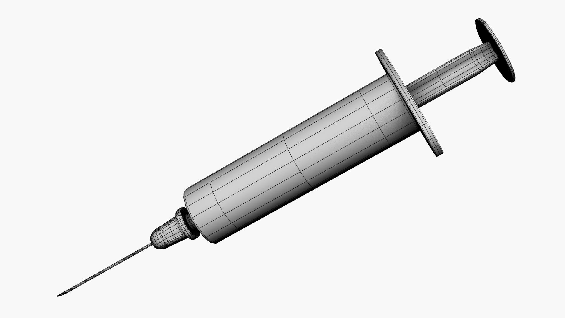 3D Syringe Model - TurboSquid 1731403