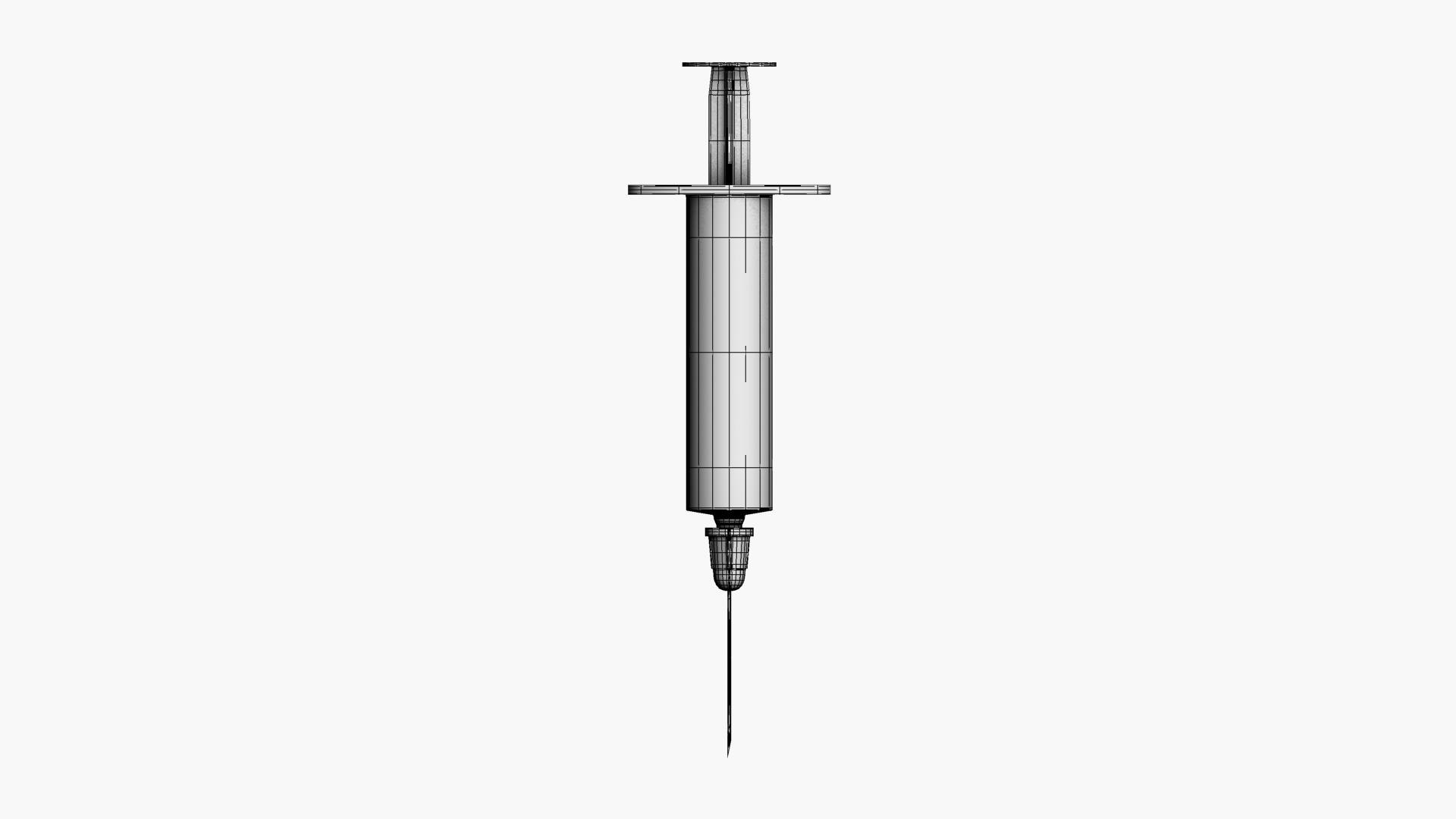 3D Syringe Model - TurboSquid 1731403