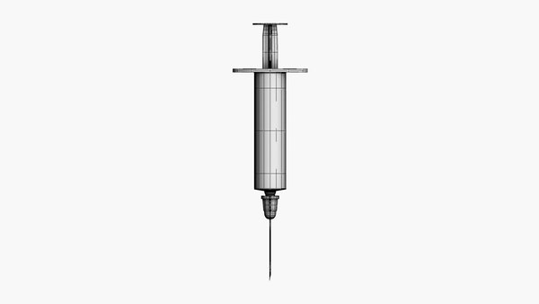 3D Syringe model - TurboSquid 1731403