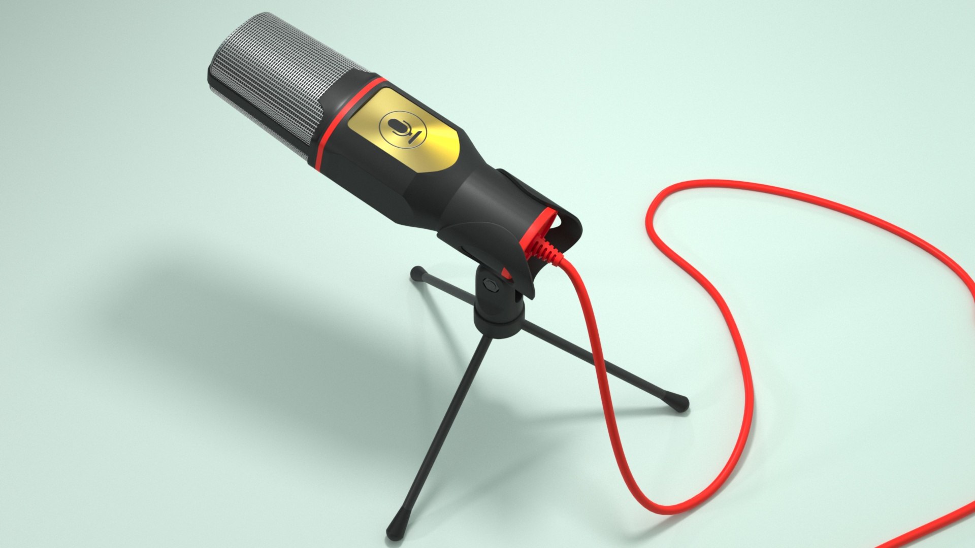 3D microphone model - TurboSquid 1707001
