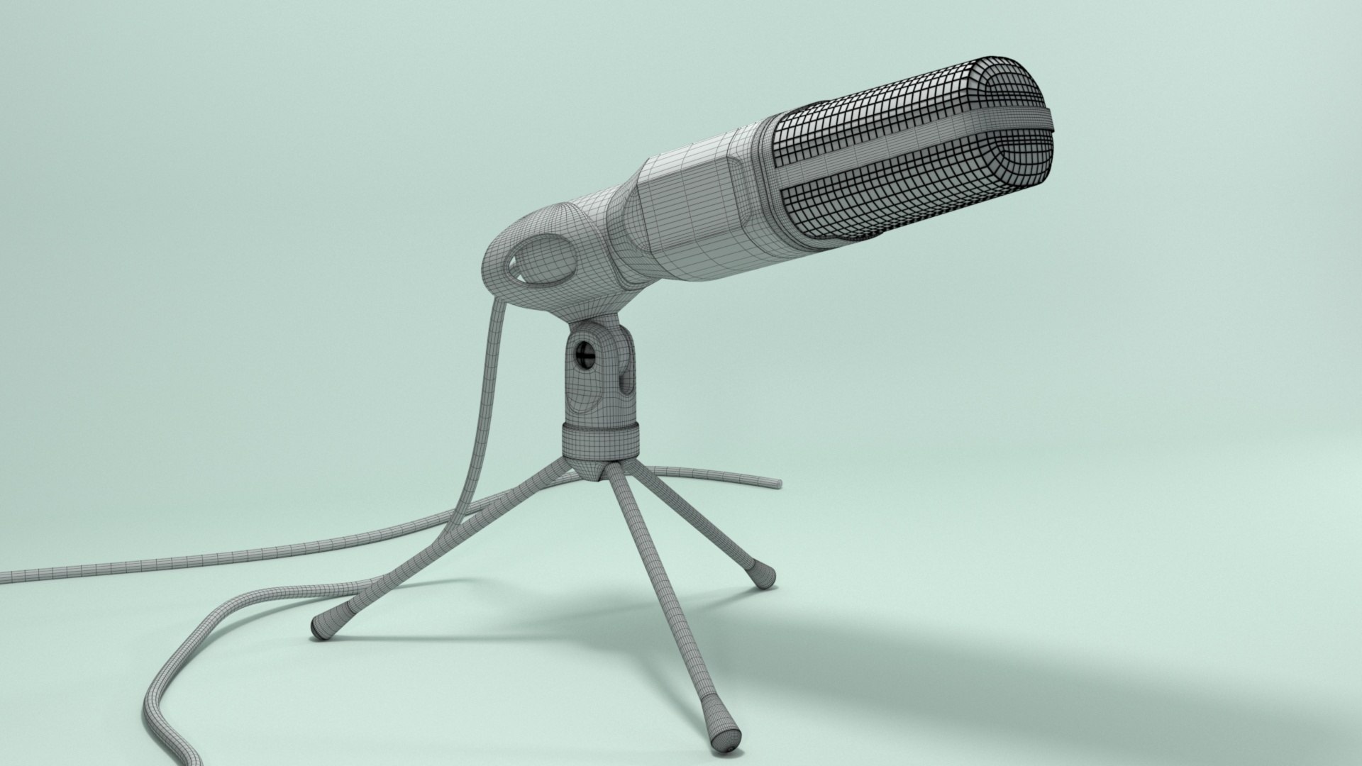 3D microphone model - TurboSquid 1707001