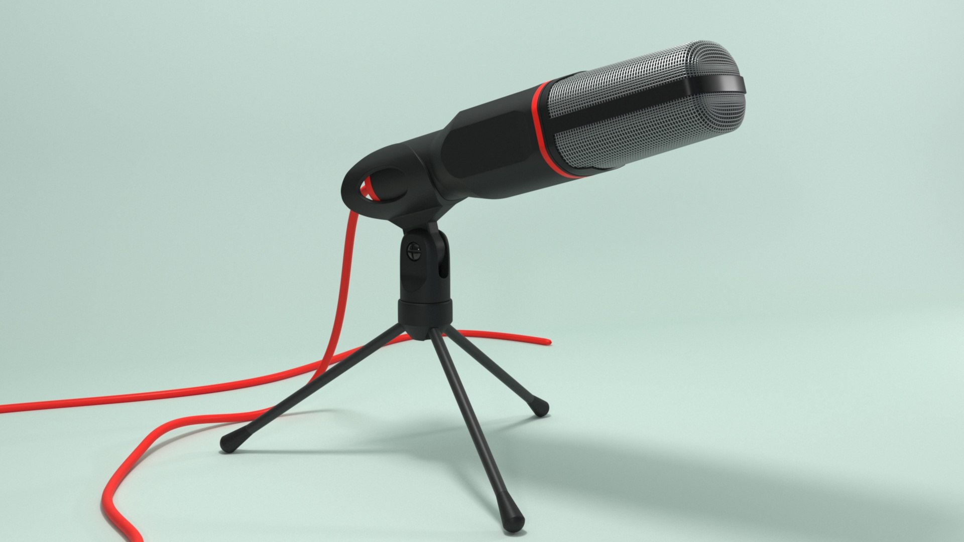 3D microphone model - TurboSquid 1707001