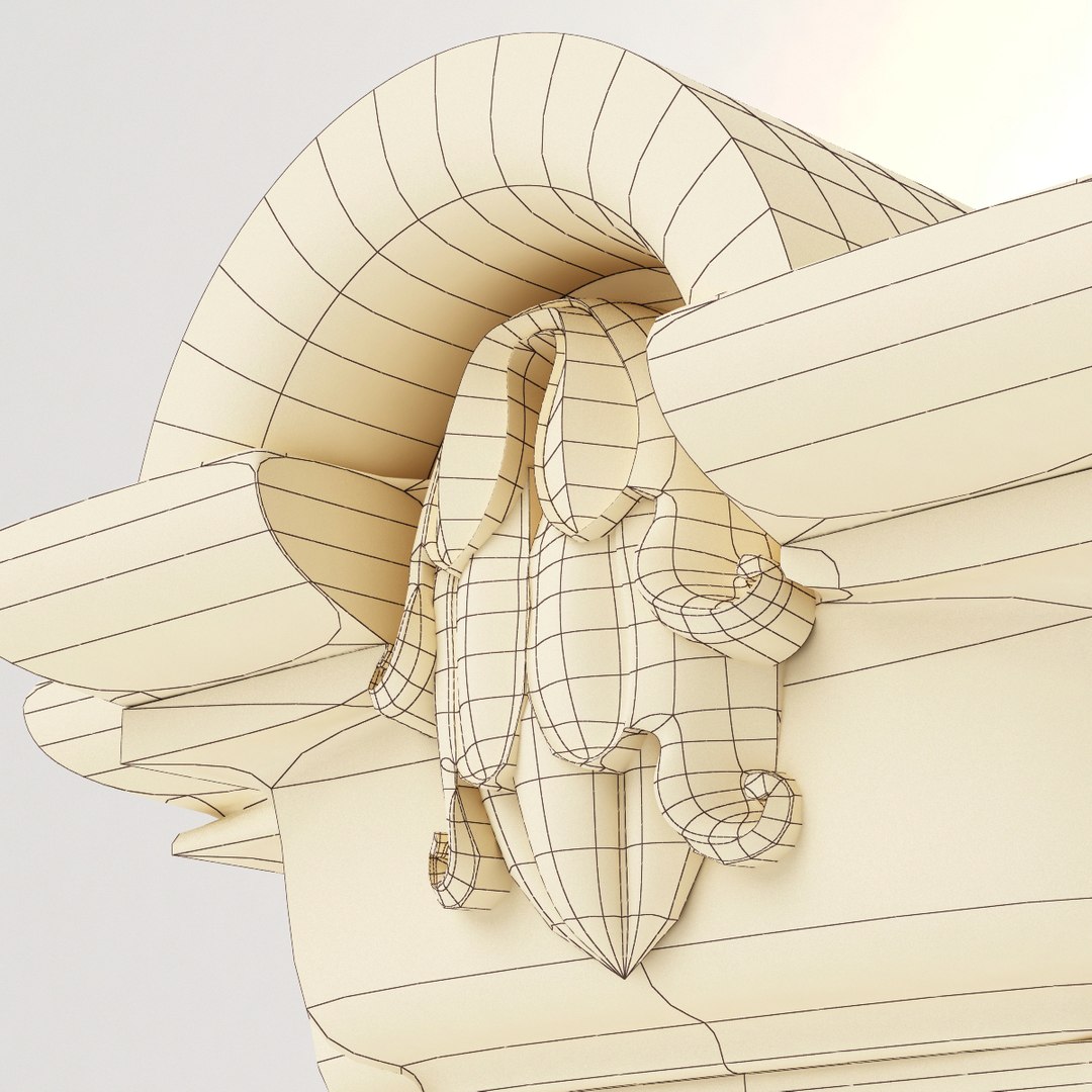 3ds Max Classic Colum Column Exterior