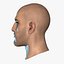 Hairless Male Head Realtime 3d Model