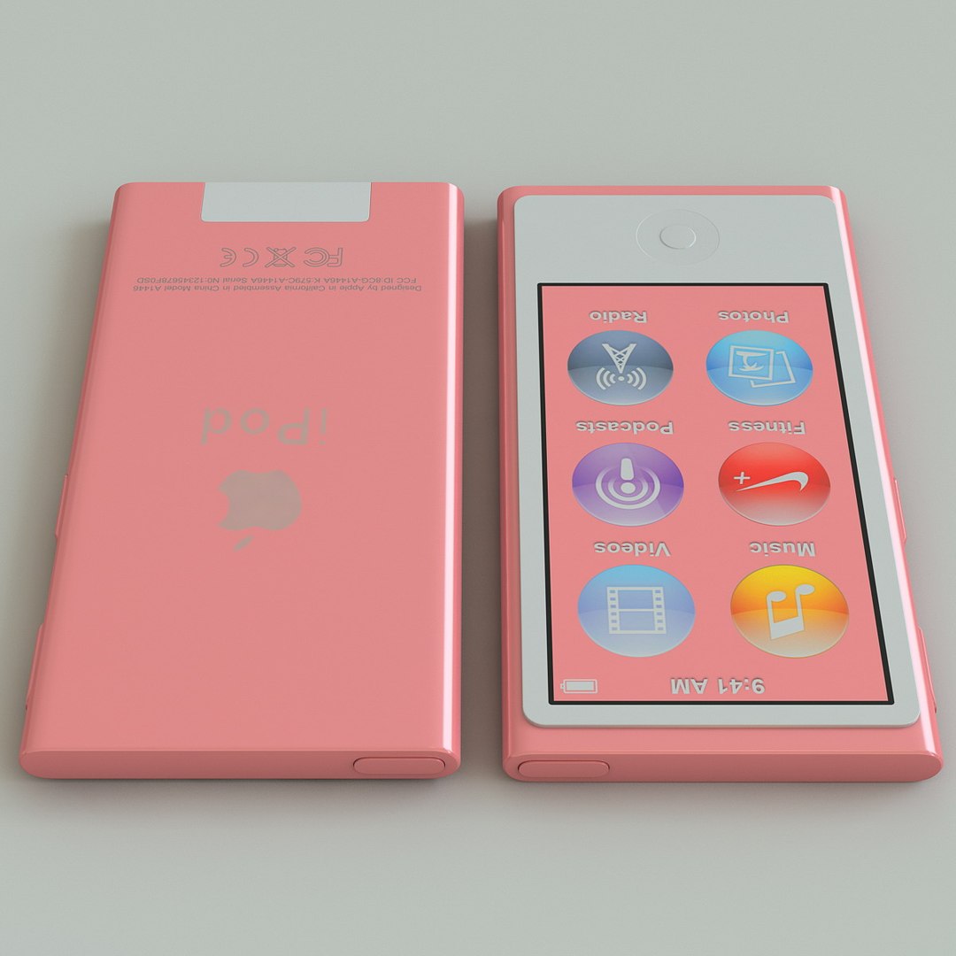 red ipod nano max