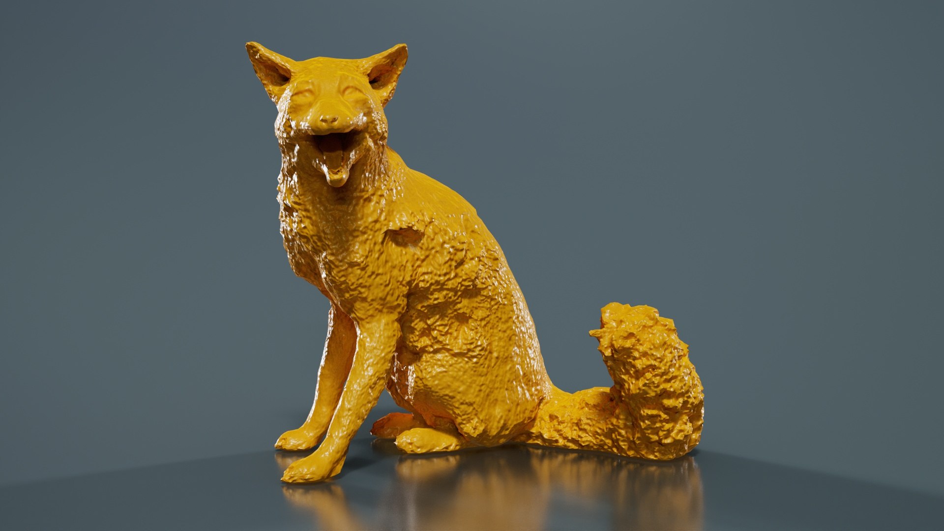 3D Fox Vulpes Vulpes Remastered Model - TurboSquid 2359804