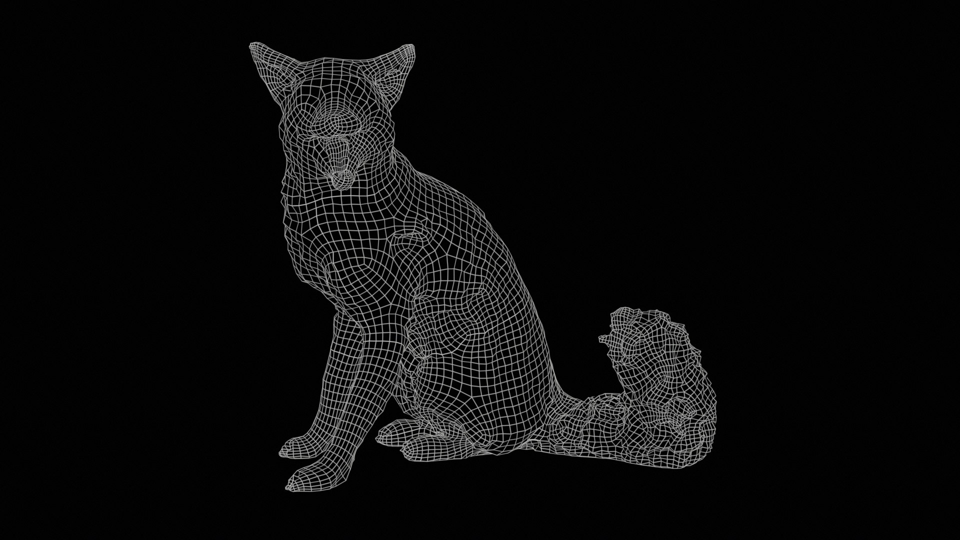 3D Fox Vulpes Vulpes Remastered Model - TurboSquid 2359804