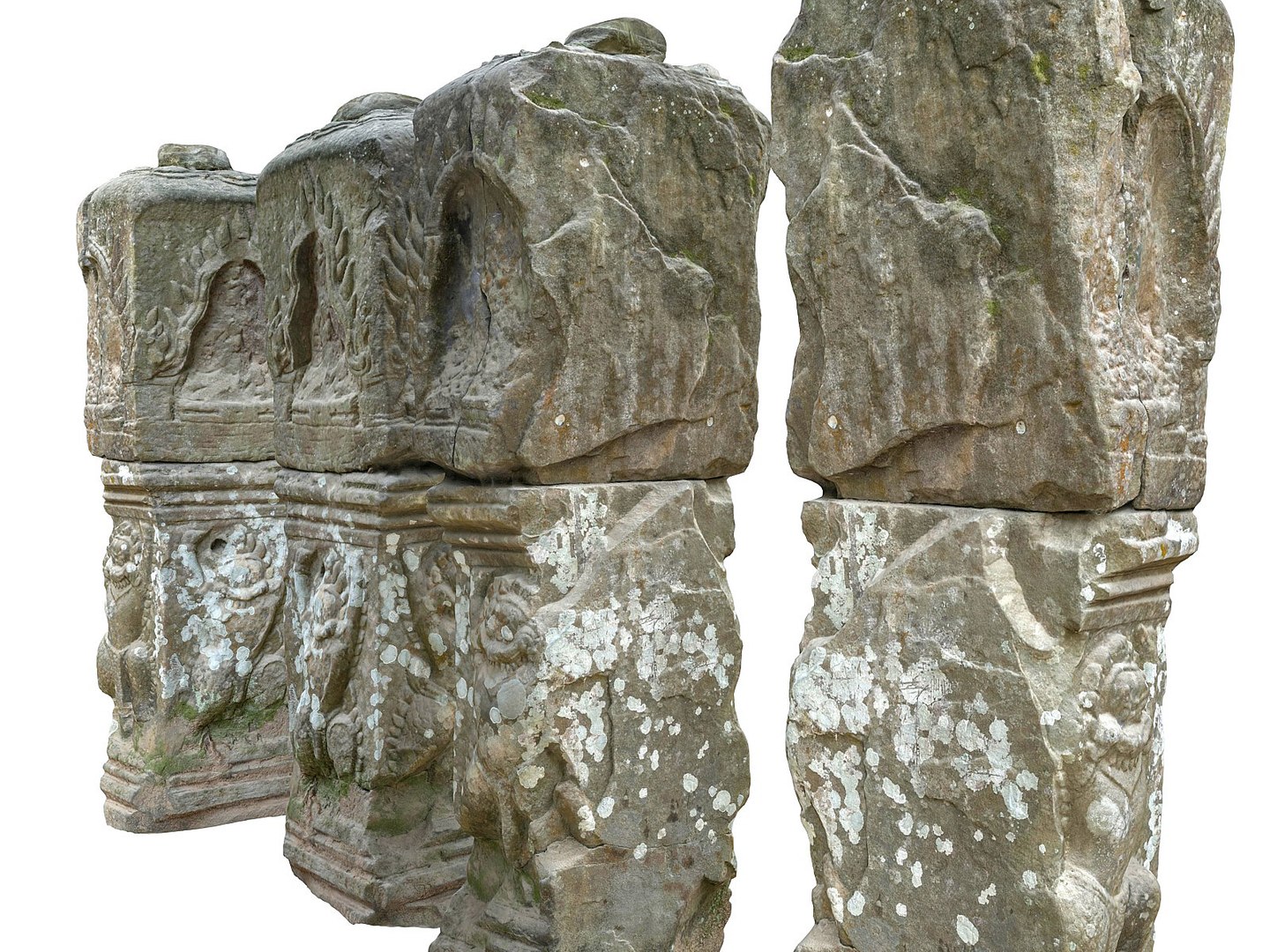 Ancient Column Pack 3 Max